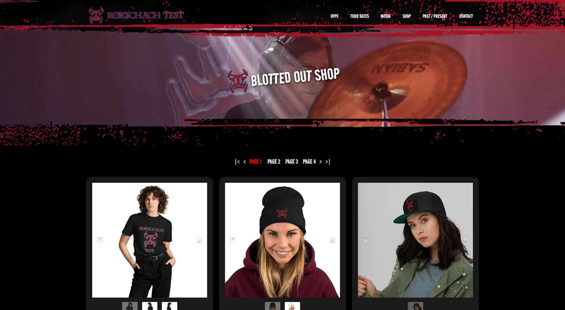 Tour Dates | Rorschach Test